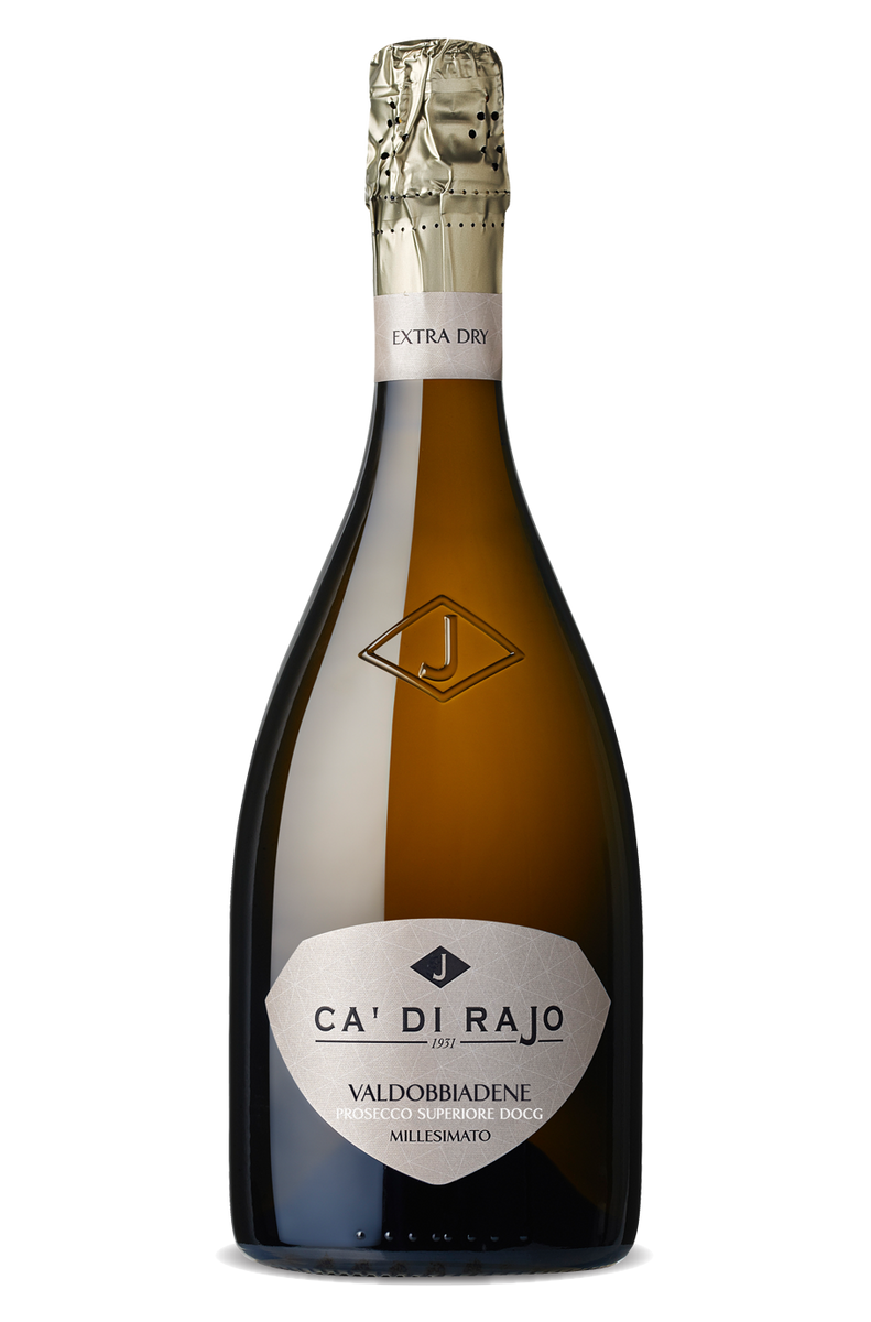 Ca'di Rajo Prosecco Valdobbiadene Millesimato Extra Dry 6-pack ...